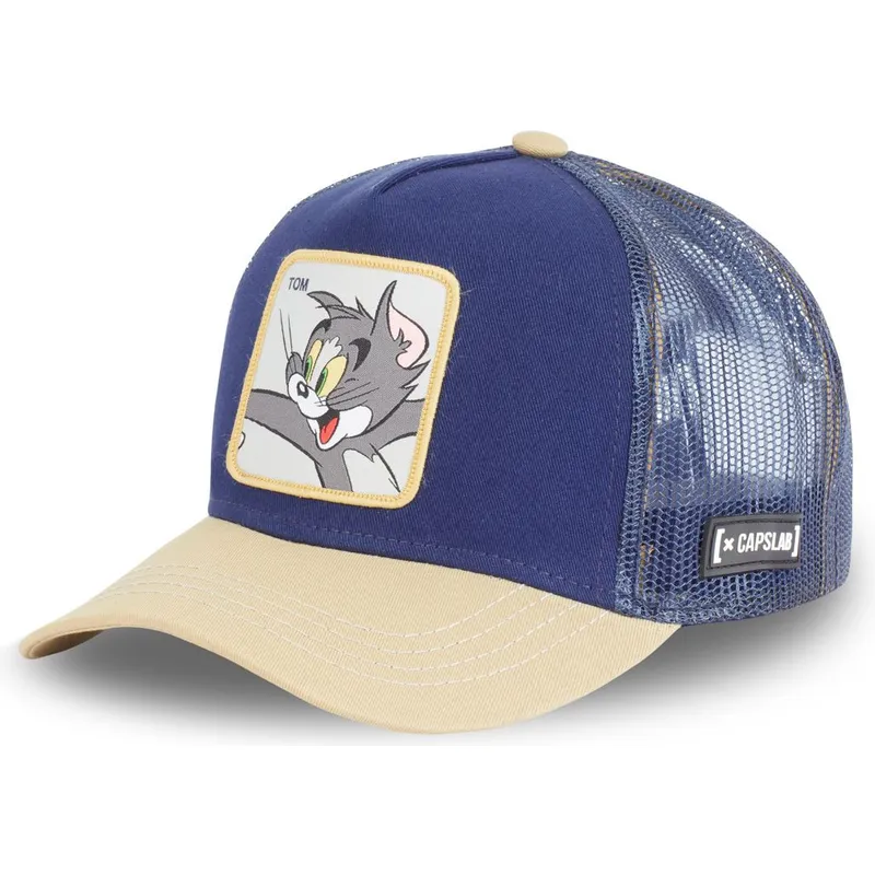 Capslab Tom TOM1 Looney Tunes Blue and Brown Trucker Hat: Caphunters.ie