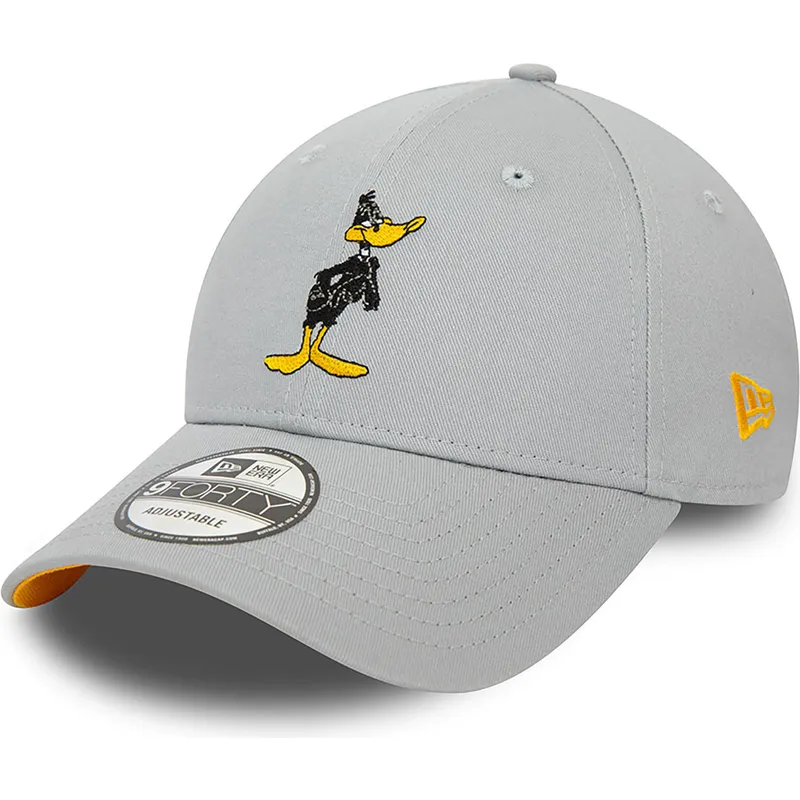 New Era Curved Brim Daffy Duck 9FORTY Character Looney Tunes Grey ...