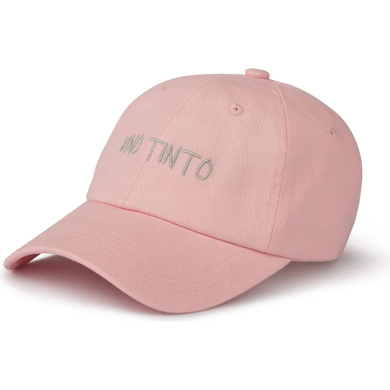 Pica Pica Curved Brim Vino Tinto Pink Adjustable Cap: Caphunters.ie