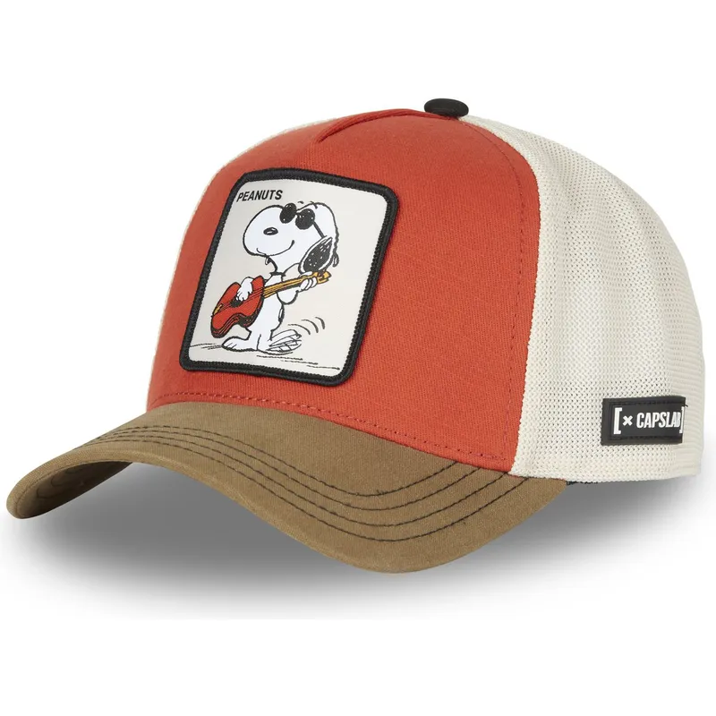 Capslab Snoopy PEA CT Peanuts Multicolor Trucker Hat: Caphunters.ie