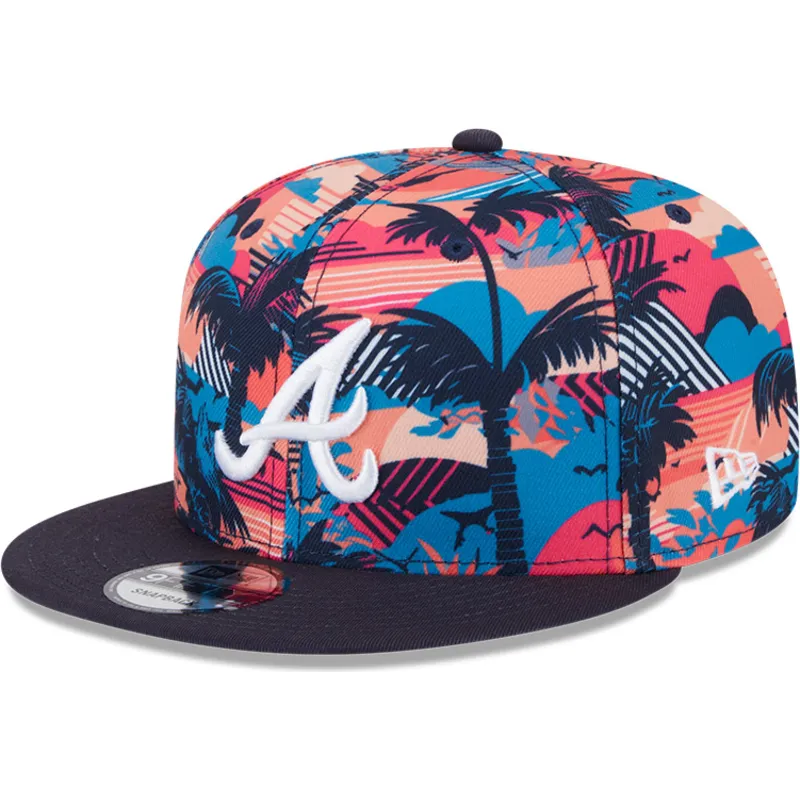 New Era Flat Brim 9FIFTY Printed Spring Training Fan Pack 2025 Atlanta ...