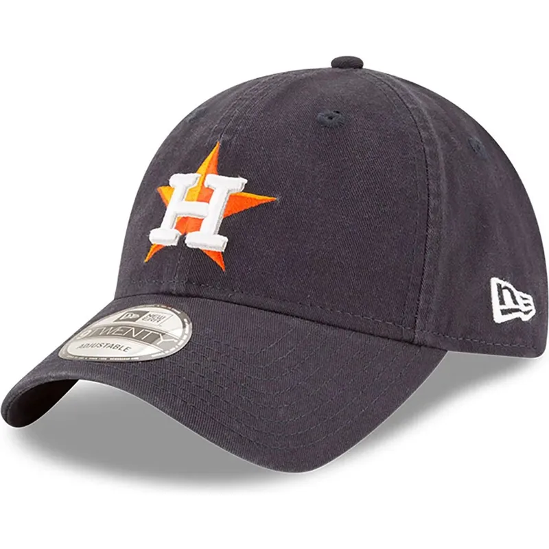 New Era Curved Brim 9TWENTY Core Classic Houston Astros MLB Navy Blue ...